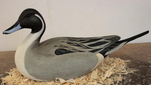 Collectible wooden decoys